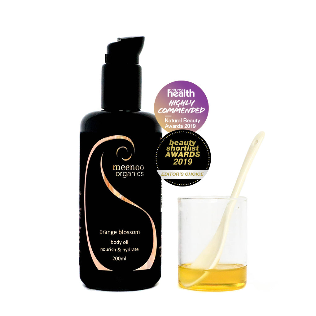 Orange Blossom Body Oil - 200ml – Meenoo Organics